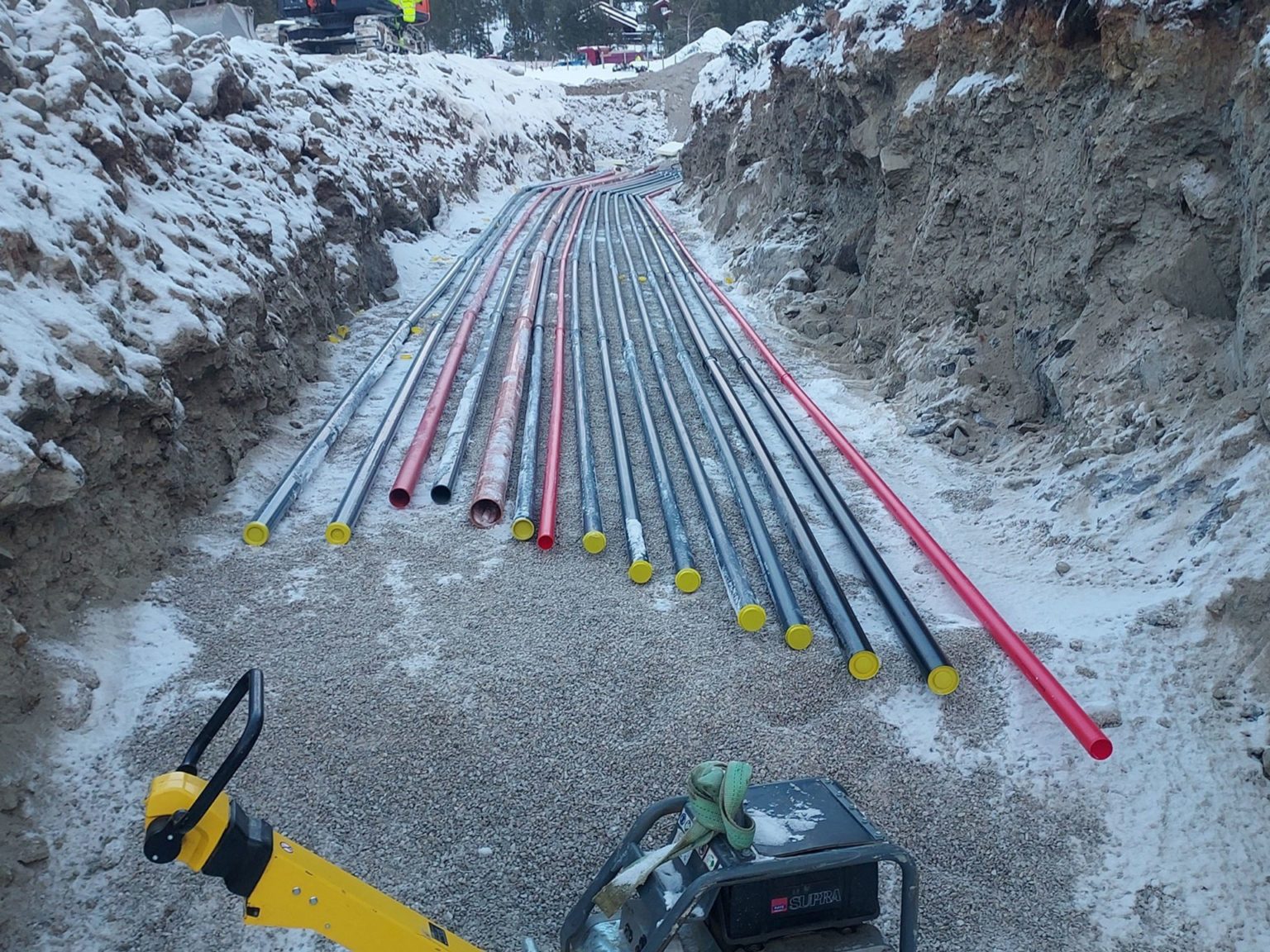 Vannledning på Sjulhus for Alvdal Kommune - Tronfjell Maskin