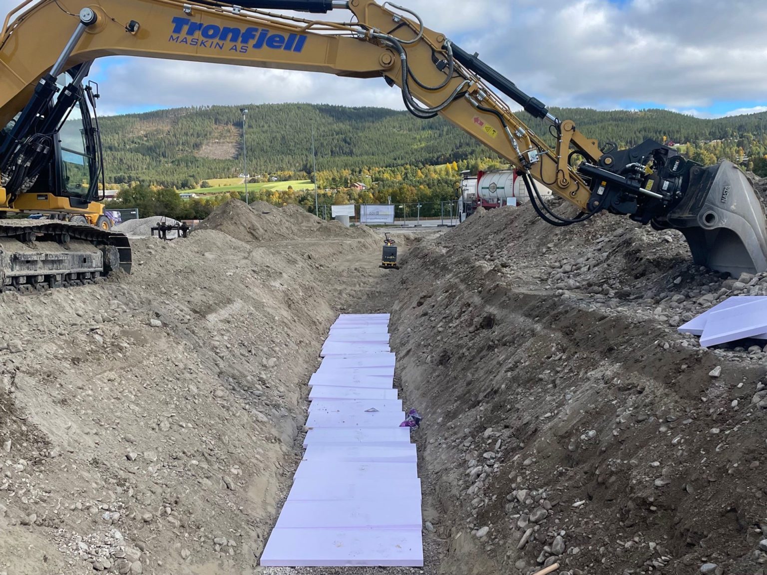 Vannledning på Sjulhus for Alvdal Kommune - Tronfjell Maskin